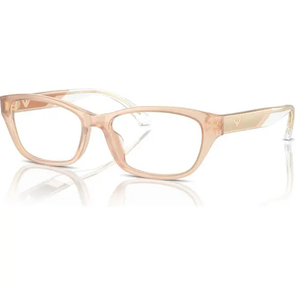 Emporio Armani 54mm Cat Eye Optical Glasses - Beige