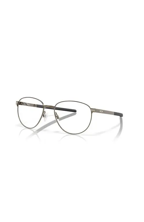 Oakley 52mm Round Eyeglasses - Grey