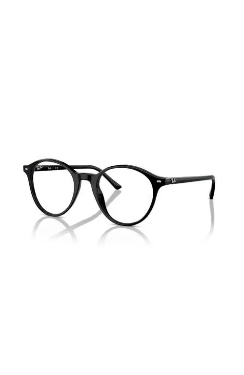Ray-ban 49mm Phantos Optical Glasses - Black