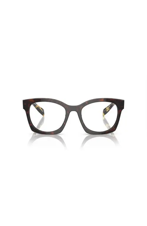 Prada 52mm Irregular Eyeglasses