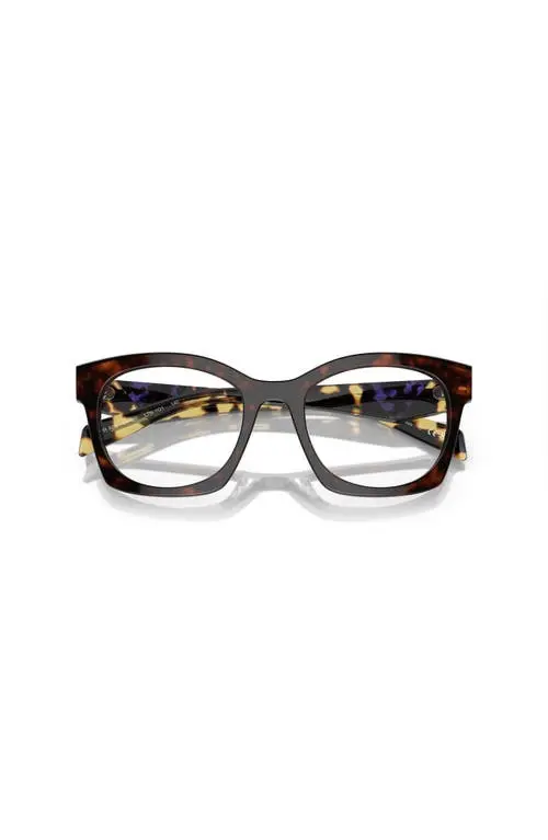 Prada 52mm Irregular Eyeglasses