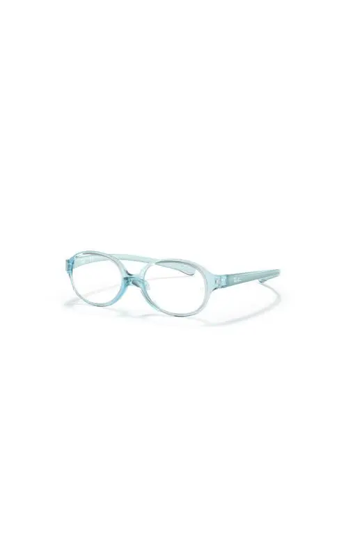 Ray-ban 41mm Oval Eyeglasses - Blue