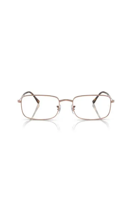 Ray-ban Irregular Optical Eyeglasses - Copper