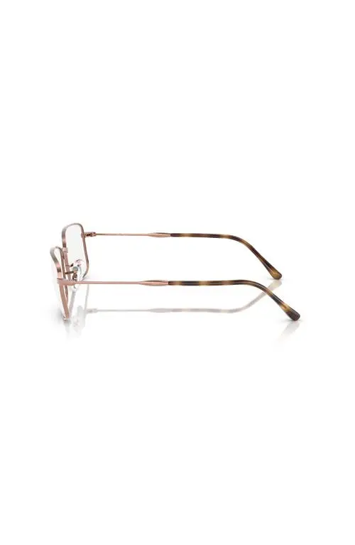 Ray-ban Irregular Optical Eyeglasses - Copper