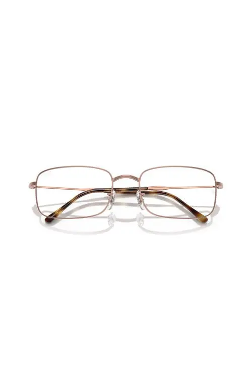 Ray-ban Irregular Optical Eyeglasses - Copper