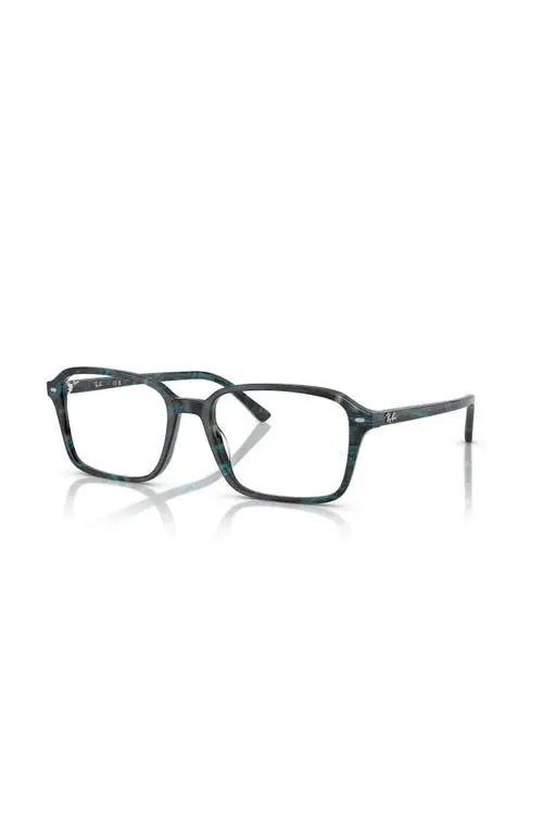 Ray-ban 54mm Square Optical Glasses - Blue