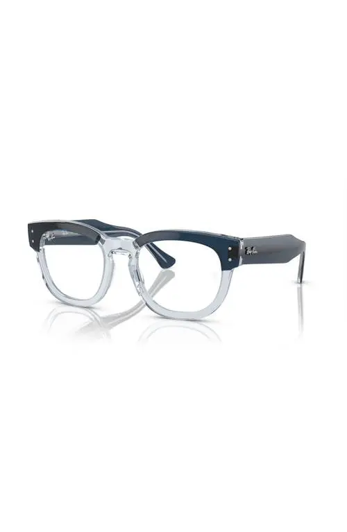 Ray-ban 50mm Square Eyeglasses - Blue
