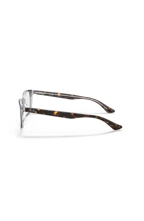 Ray-ban Square Acetate Eyeglasses - Brown