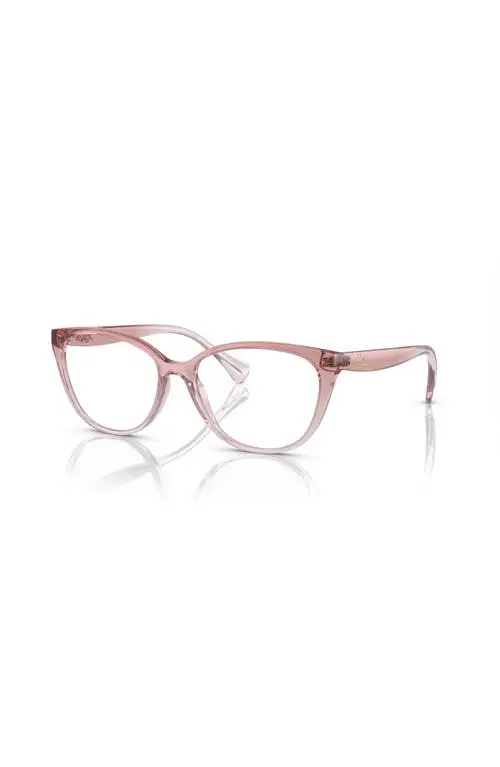 Ralph Lauren 55mm Cat Eye Optical Glasses - Pink