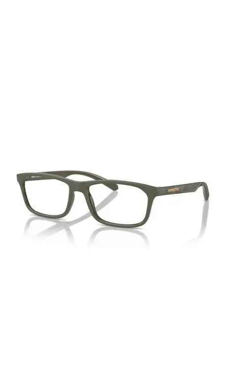 ARNETTE 52mm Rectangle Full Rim Eyeglasses - Green