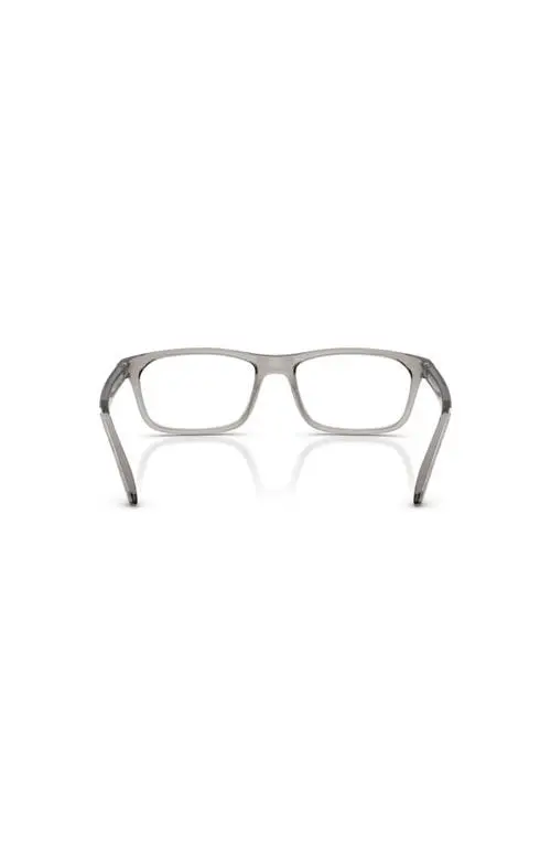ARNETTE 52mm Rectangle Full Rim Eyeglasses - Grey
