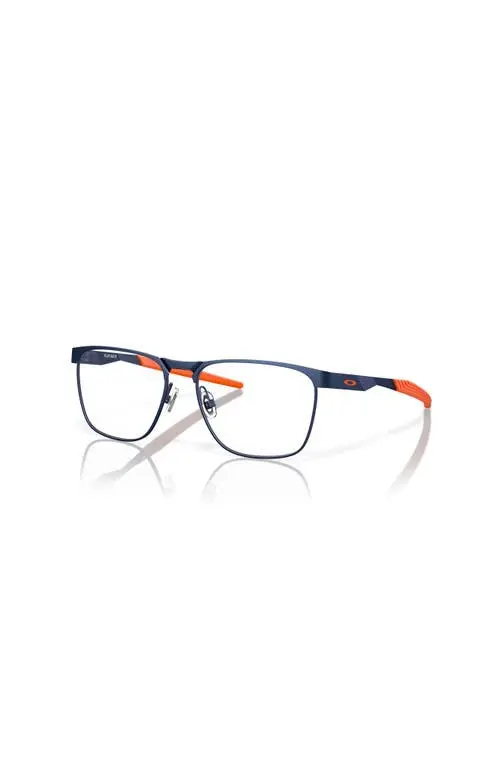 Oakley 49mm Rectangle Full Rim Eyeglasses - Blue
