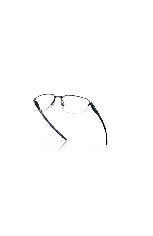Oakley 56mm Rectangle Optical Glasses - Blue
