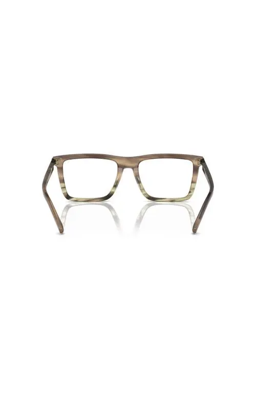 Michael Kors 55mm Rectangle Eyeglasses - Green