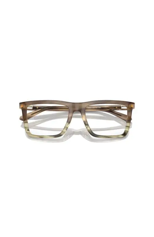 Michael Kors 55mm Rectangle Eyeglasses - Green