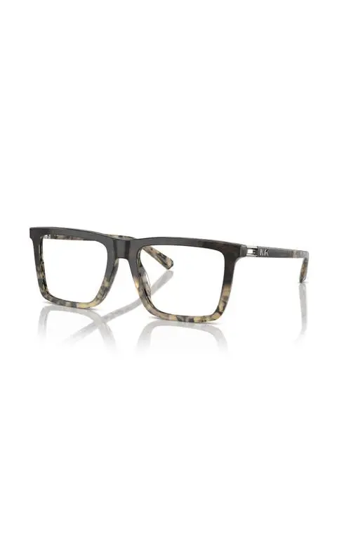 Michael Kors Acetate Rectangle Eyeglasses - Multicolor