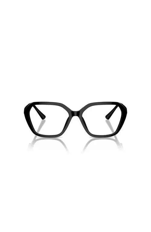 JIMMY CHOO 55mm Butterfly Optical Glasses - Black