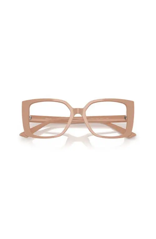 JIMMY CHOO 51mm Butterfly Optical Glasses - Pink