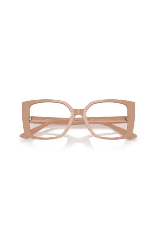 JIMMY CHOO Butterfly Acetate Eyeglasses - Pink