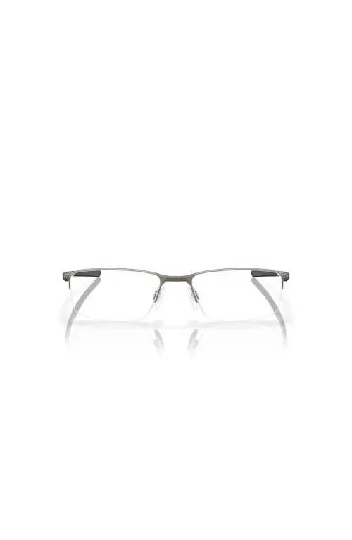 Oakley 54mm Rectangle Eyeglasses - Grey/light Blue