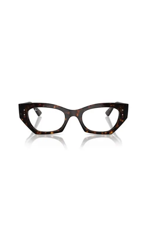 Ray-ban Irregular Optical Glasses - Tortoise
