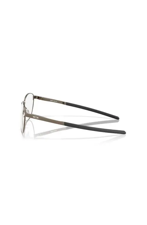 Oakley Round Frame Full Rim Titanium Eyeglasses - Grey