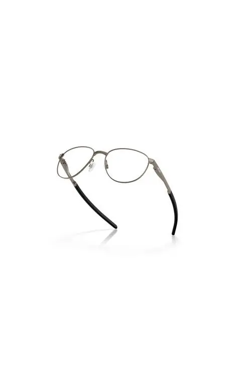 Oakley Round Frame Full Rim Titanium Eyeglasses - Grey