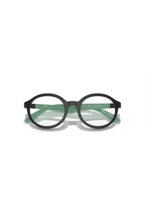 Emporio Armani 48mm Round Optical Glasses