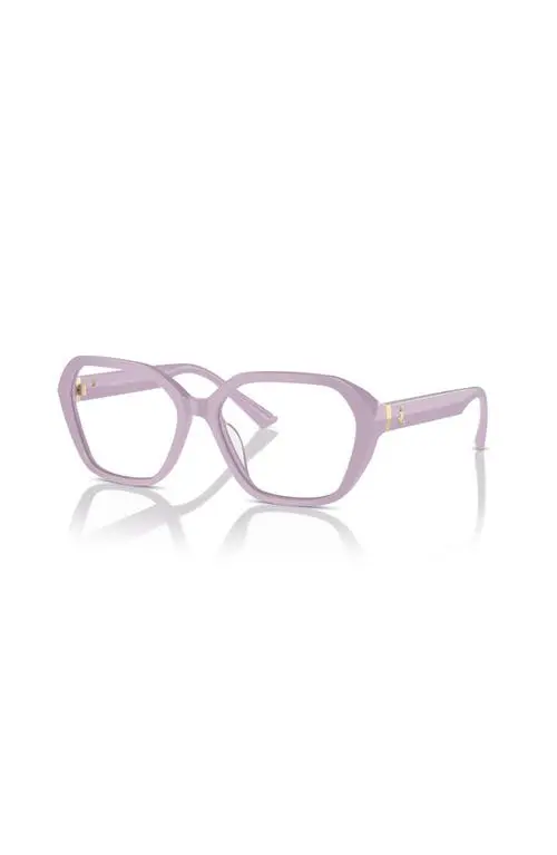 JIMMY CHOO 53mm Butterfly Eyeglasses - Violet