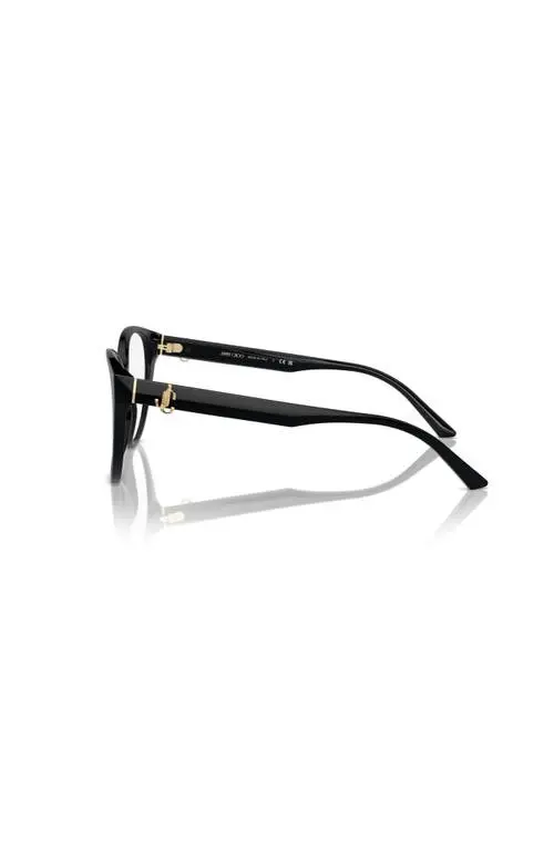 JIMMY CHOO 52mm Phantos Optical Glasses - Black