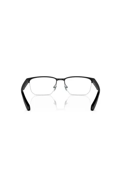 Emporio Armani Irregular Optical Glasses - Black