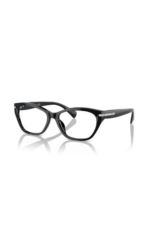 Ralph Lauren 53mm Rectangle Eyeglasses - Black