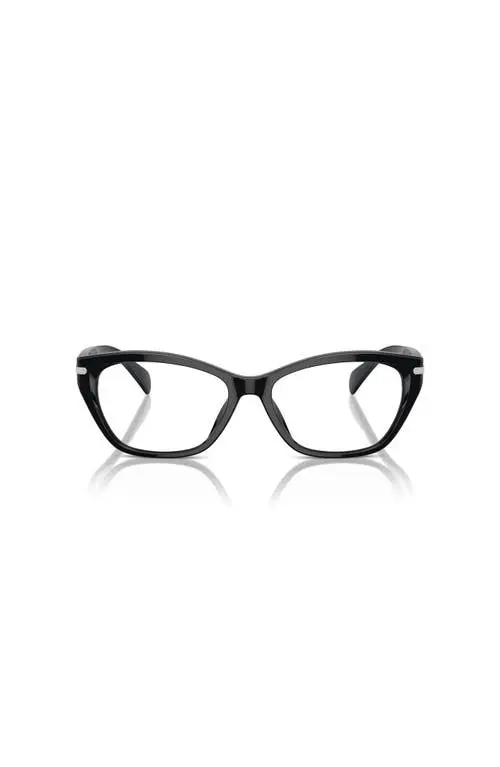 Ralph Lauren 53mm Rectangle Eyeglasses - Black