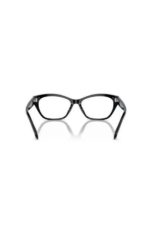 Ralph Lauren 53mm Rectangle Eyeglasses - Black