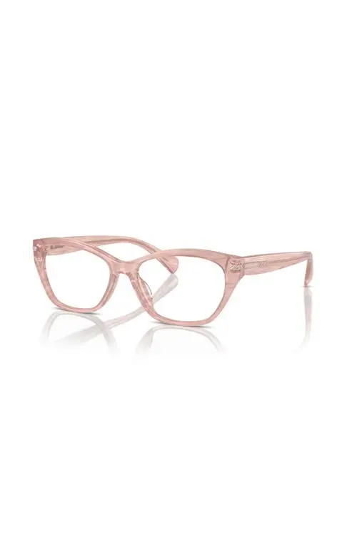 Ralph Lauren 53mm Rectangle Eyeglasses - Pink