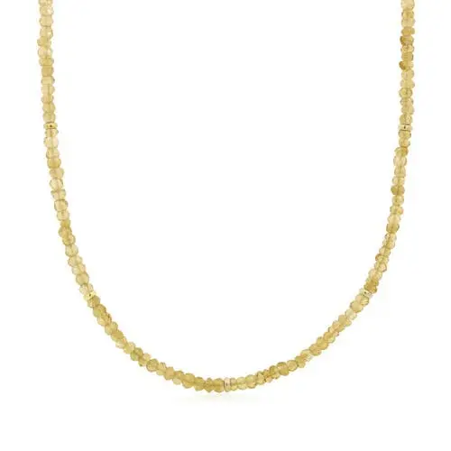 THE LOVERY Fine Jewelry 14k Yellow Gold Necklace - Citrine