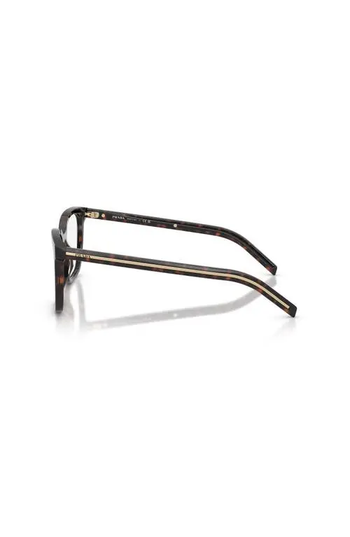 Prada Acetate Pillow Frame Eyeglasses
