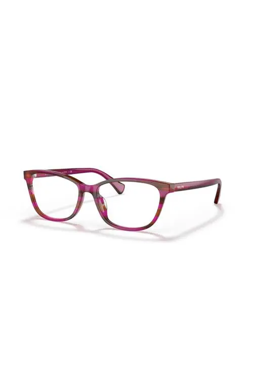Ralph Lauren 53mm Rectangle Optical Glasses - Pink