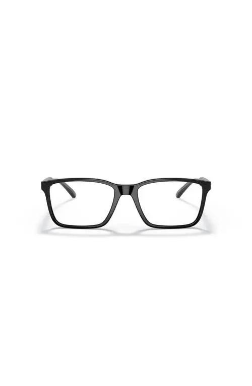 ARNETTE 52mm Rectangle Optical Glasses - Black