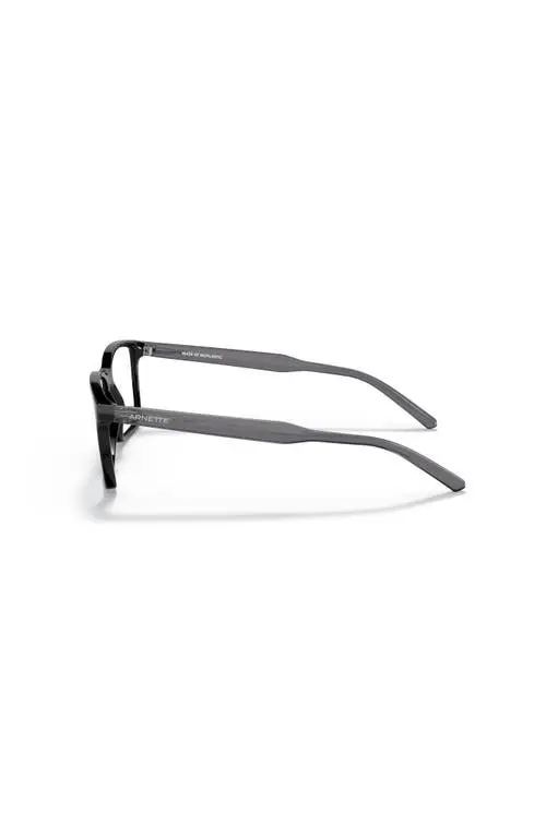 ARNETTE 52mm Rectangle Optical Glasses - Black