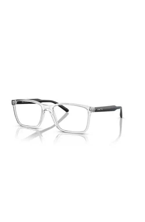 ARNETTE 52mm Rectangle Optical Glasses - Transparent