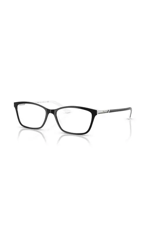 Ralph Lauren 52mm Cat Eye Optical Glasses - Black