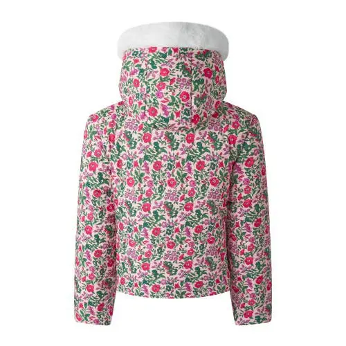 RACHEL RILEY Floral Hooded Puffer Jacket
