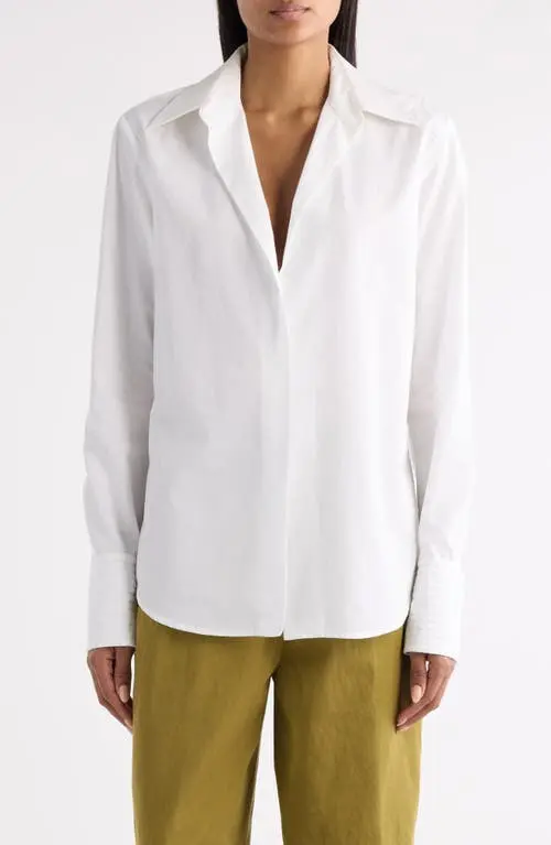 Dries Van Noten Celinta Cotton Button-up Shirt