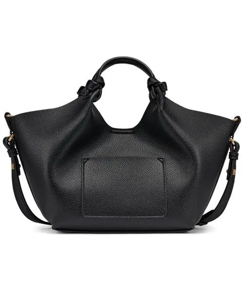 Dkny Paula Small Tote Bag With Dual Top Handle - Black/gold