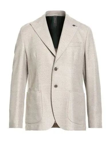 PAOLONI Blazer In Light Virgin Wool And Elastane