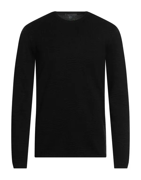 John Varvatos Jacquard-knit Organic Cotton Sweater