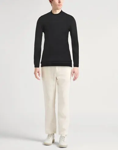 John Varvatos Turtleneck Alpaca Wool And Silk Knit