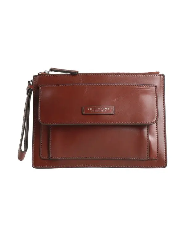 THE BRIDGE Leather Clutch
