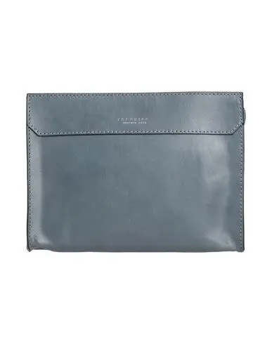 THE BRIDGE Leather Clutch - Blue
